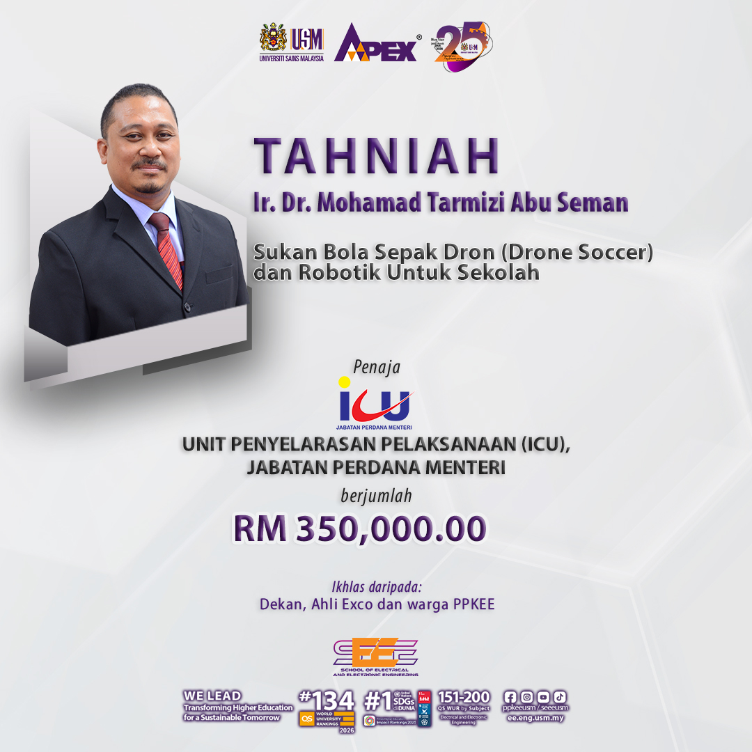 Tahniah Kepada Ir. Dr. Mohamad Tarmizi Abu Seman